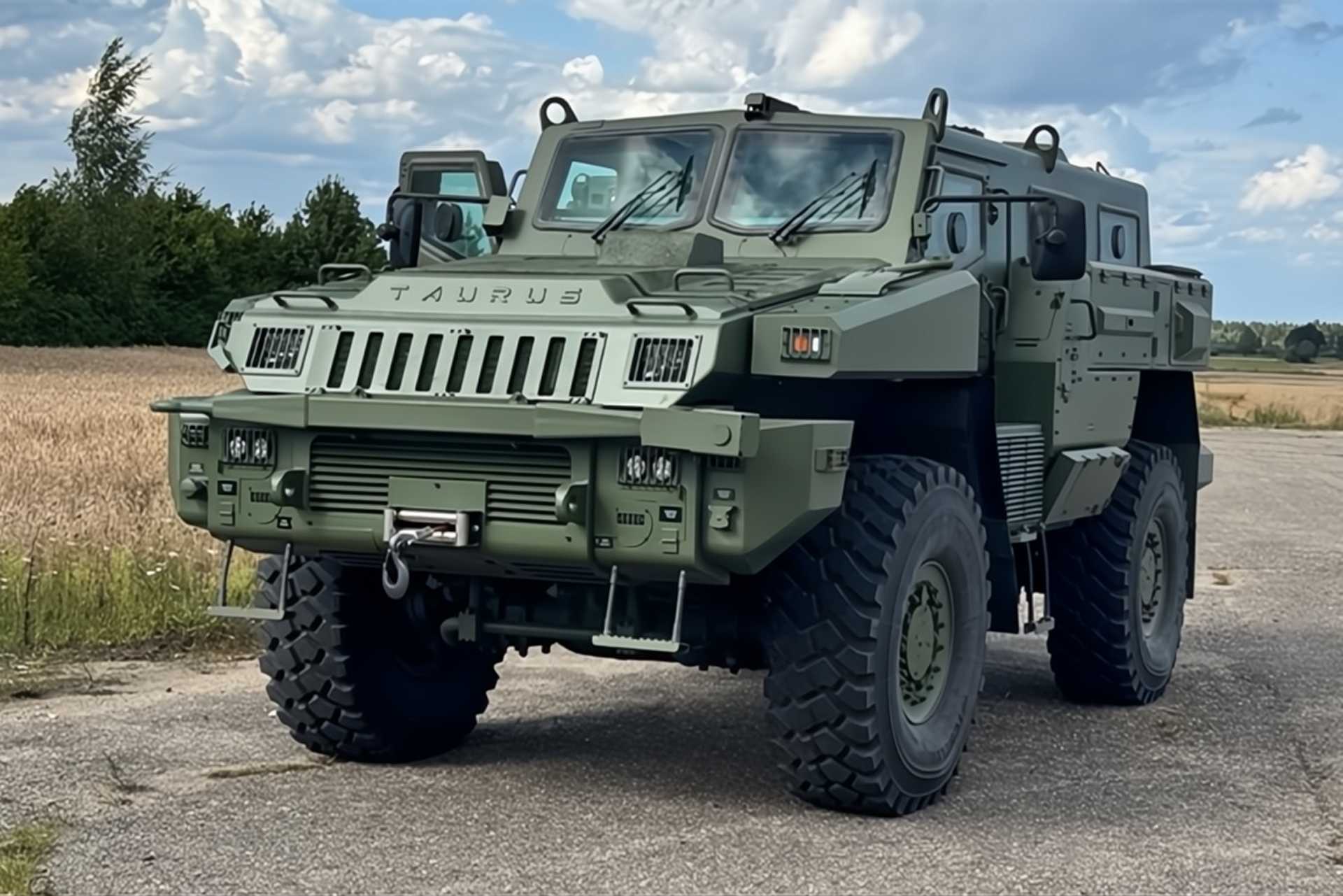 Lithuania makes history with first armored vehicle Taurus 4-1