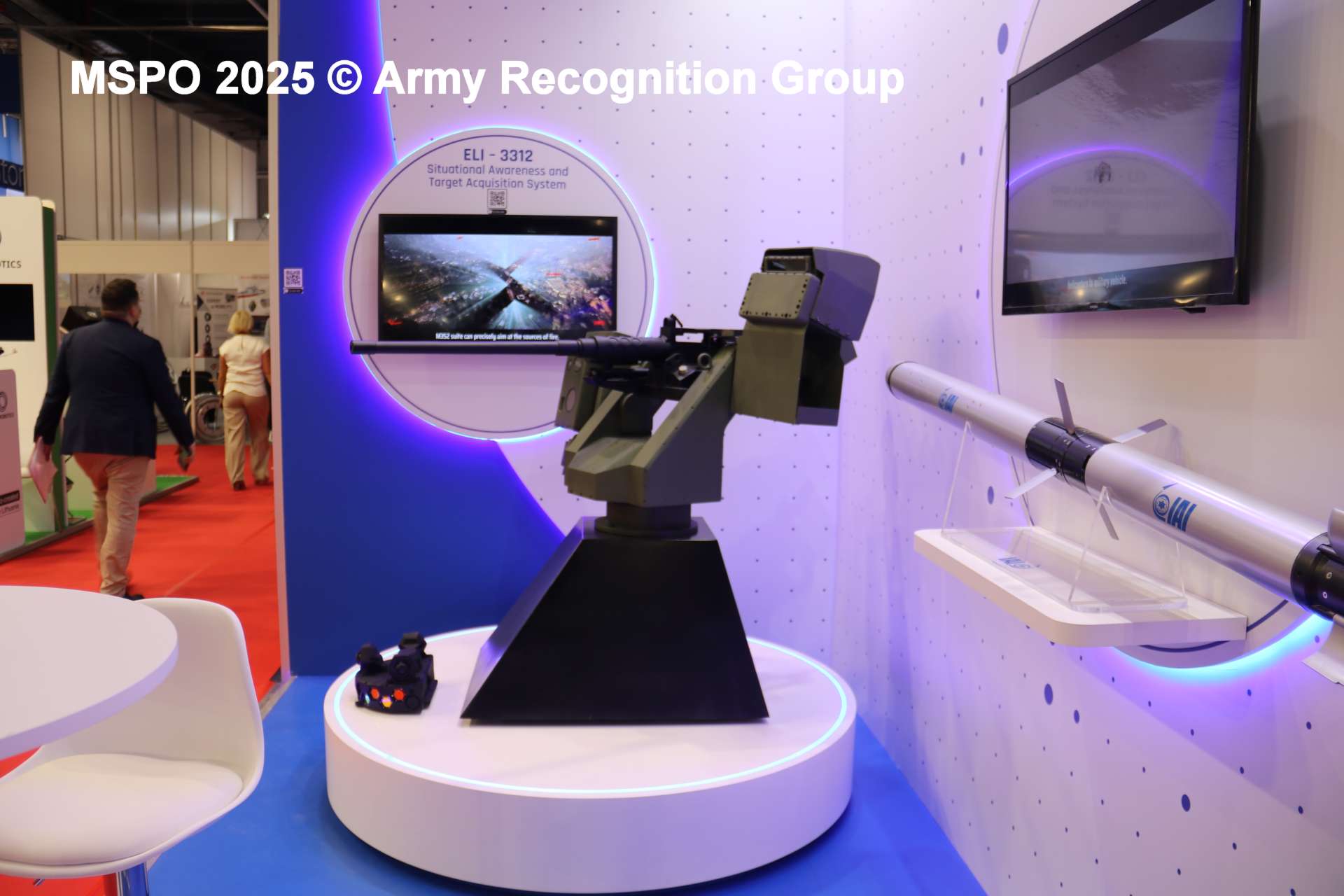 MSPO 2025: IAI presents Elli-3312 HunterEye to reshape armored defense against drone threats