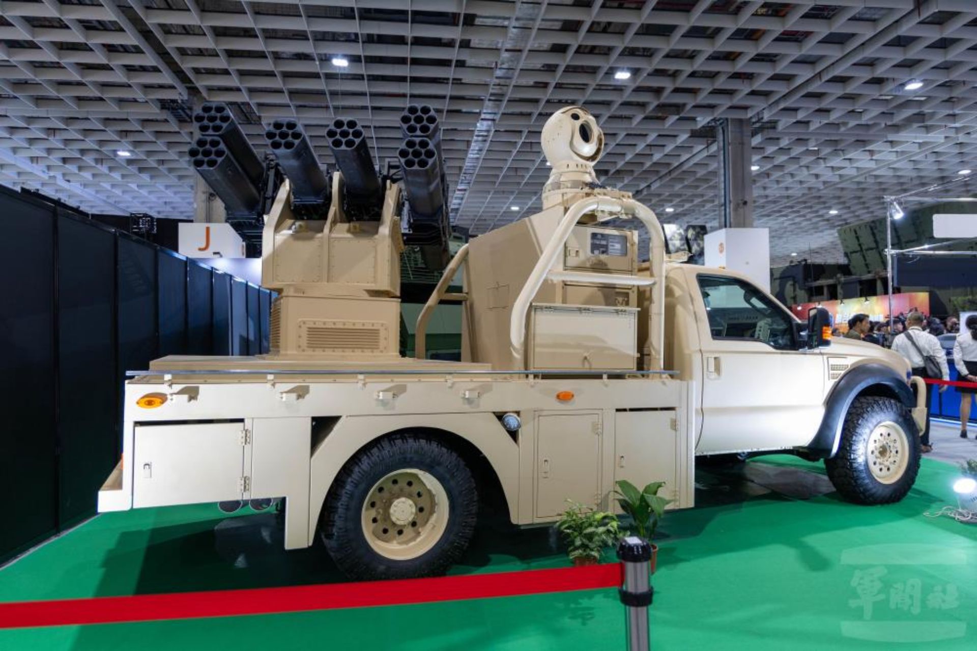 Taiwan Debuts Automated 70 mm Rapid-Fire Rocket Turret to Counter UAVs