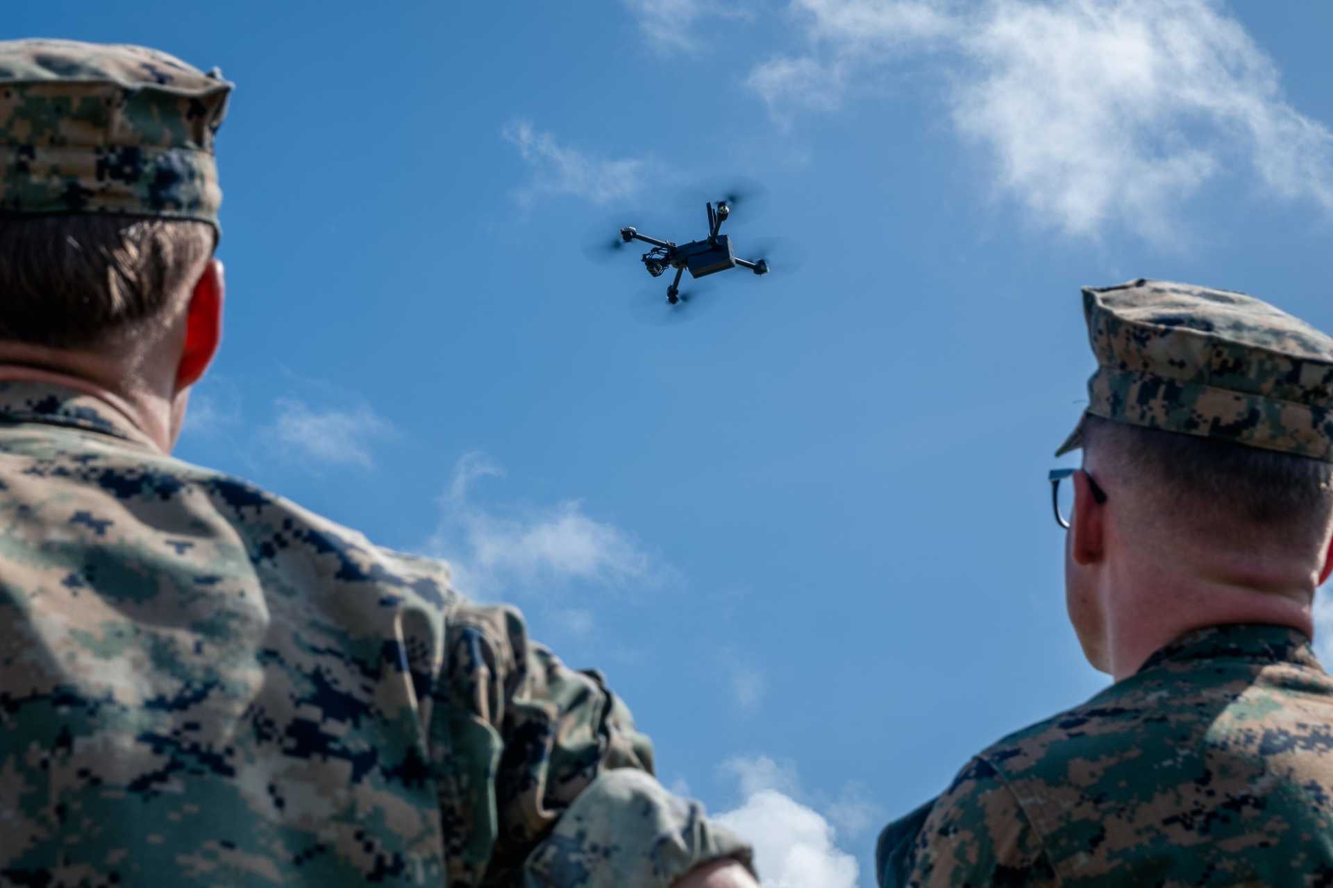 US Marines fly untethered drones for first time over Okinawa base in ...