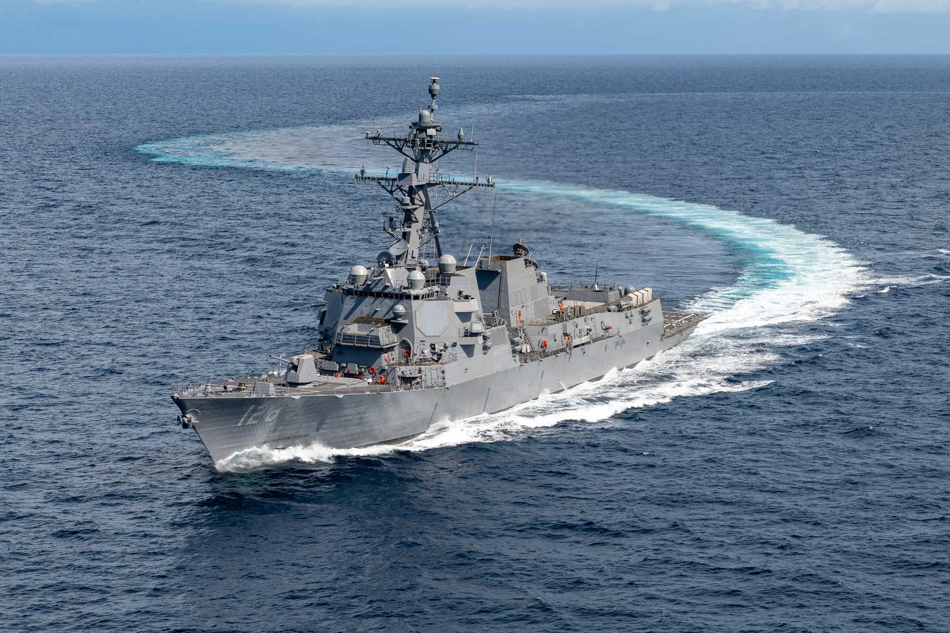 U.S. Navy Arleigh Burke-Class Destroyer Flight III USS Ted Stevens ...