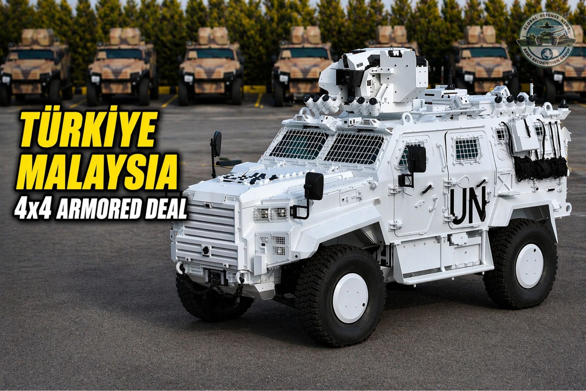Turkish Nurol Makina Expands Malaysia 4x4 Armored Vehicle Production Hub