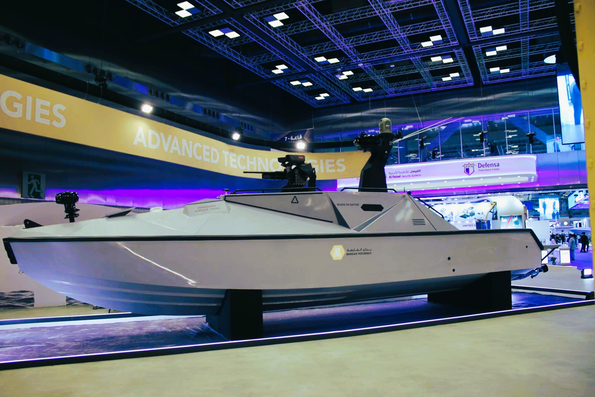 Qatar’s Barzan Holdings Debuts Armed Unmanned Surface Vessel for Multi ...
