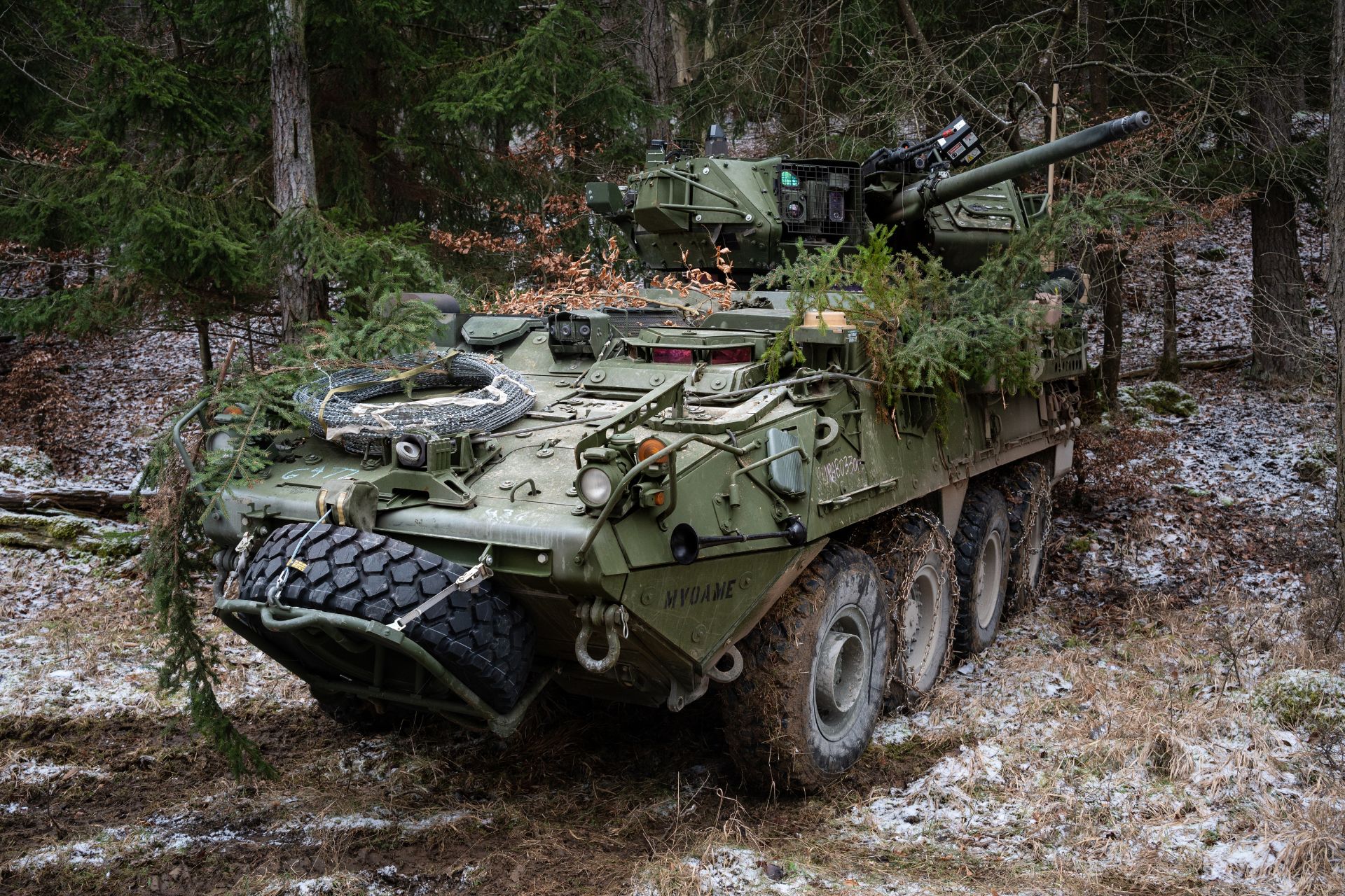 First US-Made Stryker Armored Vehicles Delivered to Bulgaria Under NATO ...
