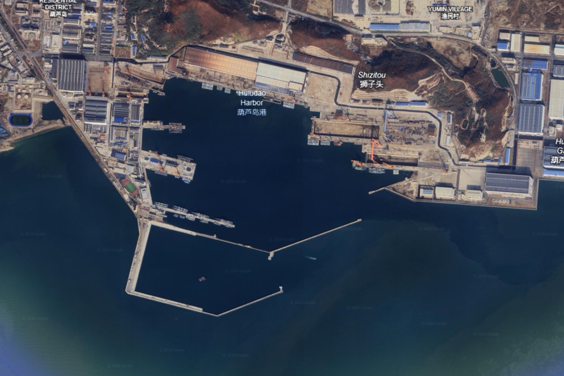 Satellite Images Reveal China’s New Type 095 Nuclear Attack Submarine