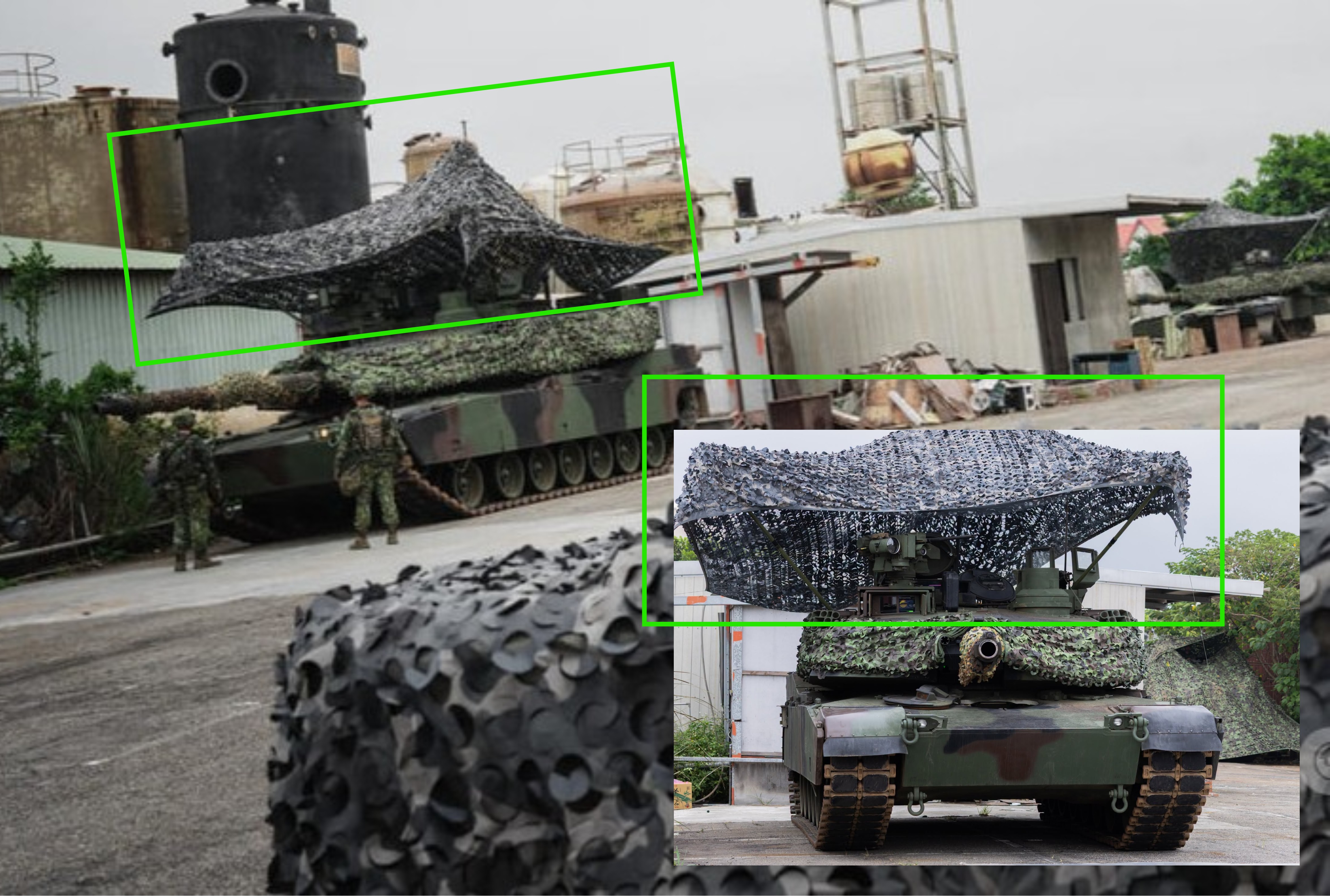 Taiwan’s M1A2T Abrams Tanks Adapt to Drone Warfare with Irregular ...