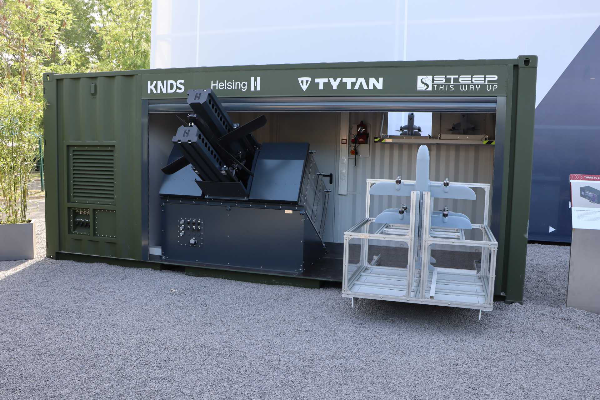 KNDS unveils containerized drone launcher concept one year after ...