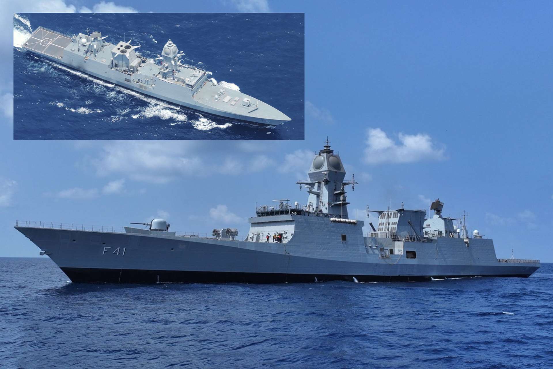 Indian Navy Set to Induct Taragiri Stealth Frigate with Supersonic ...