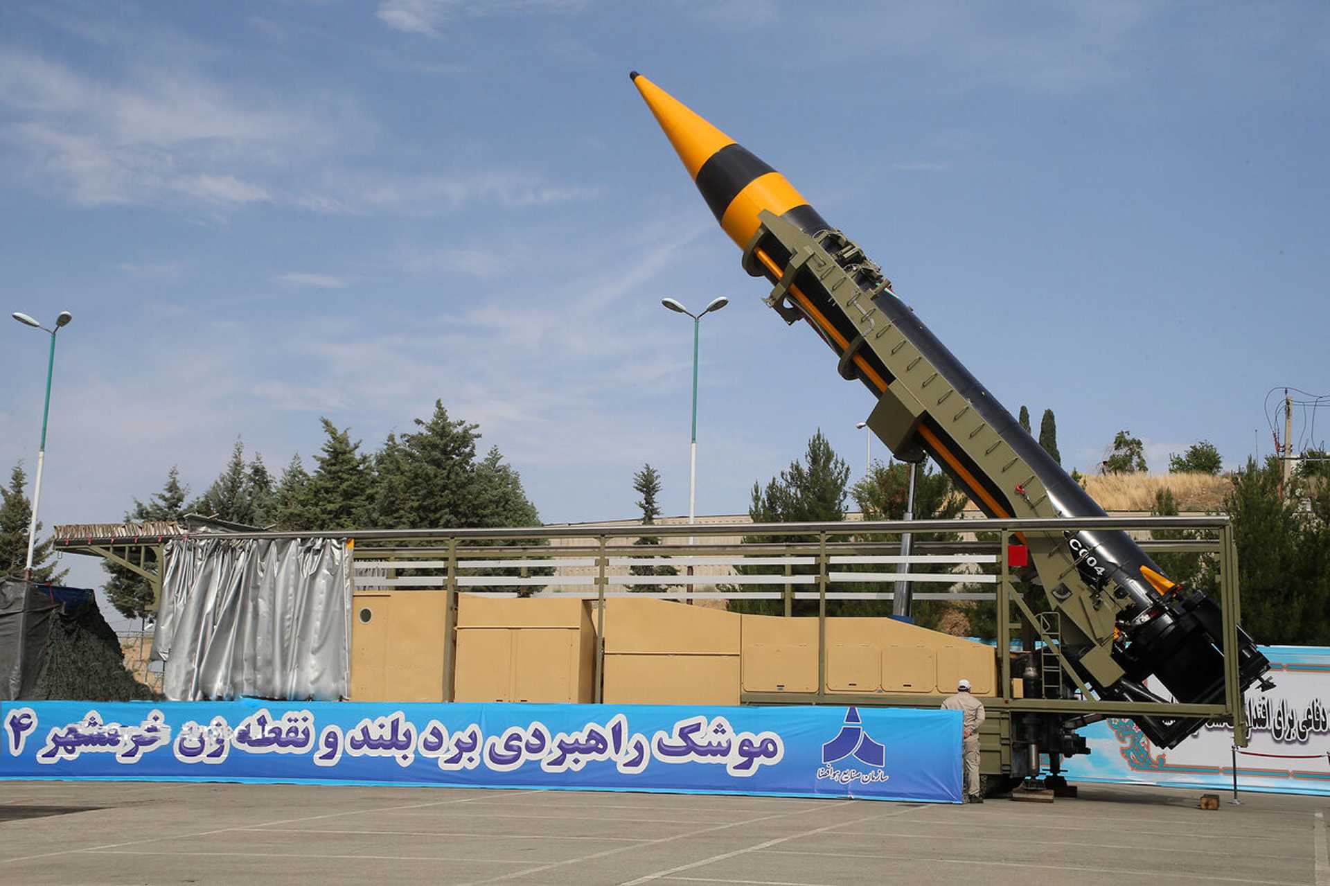 Iran Launches Its Most Advanced Ballistic Missile Khorramshahr-4 ...