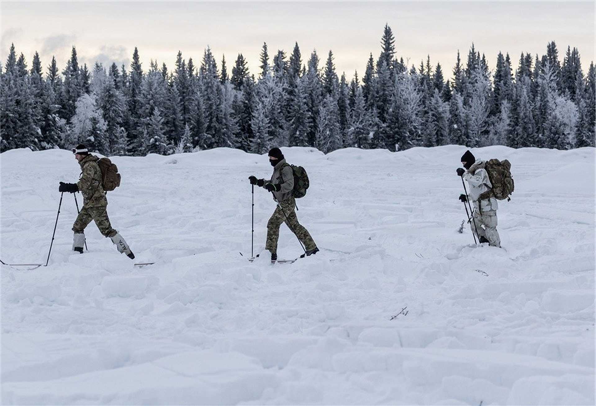 U.S. Army Green Berets Special Forces Demonstrate Arctic Warfare ...