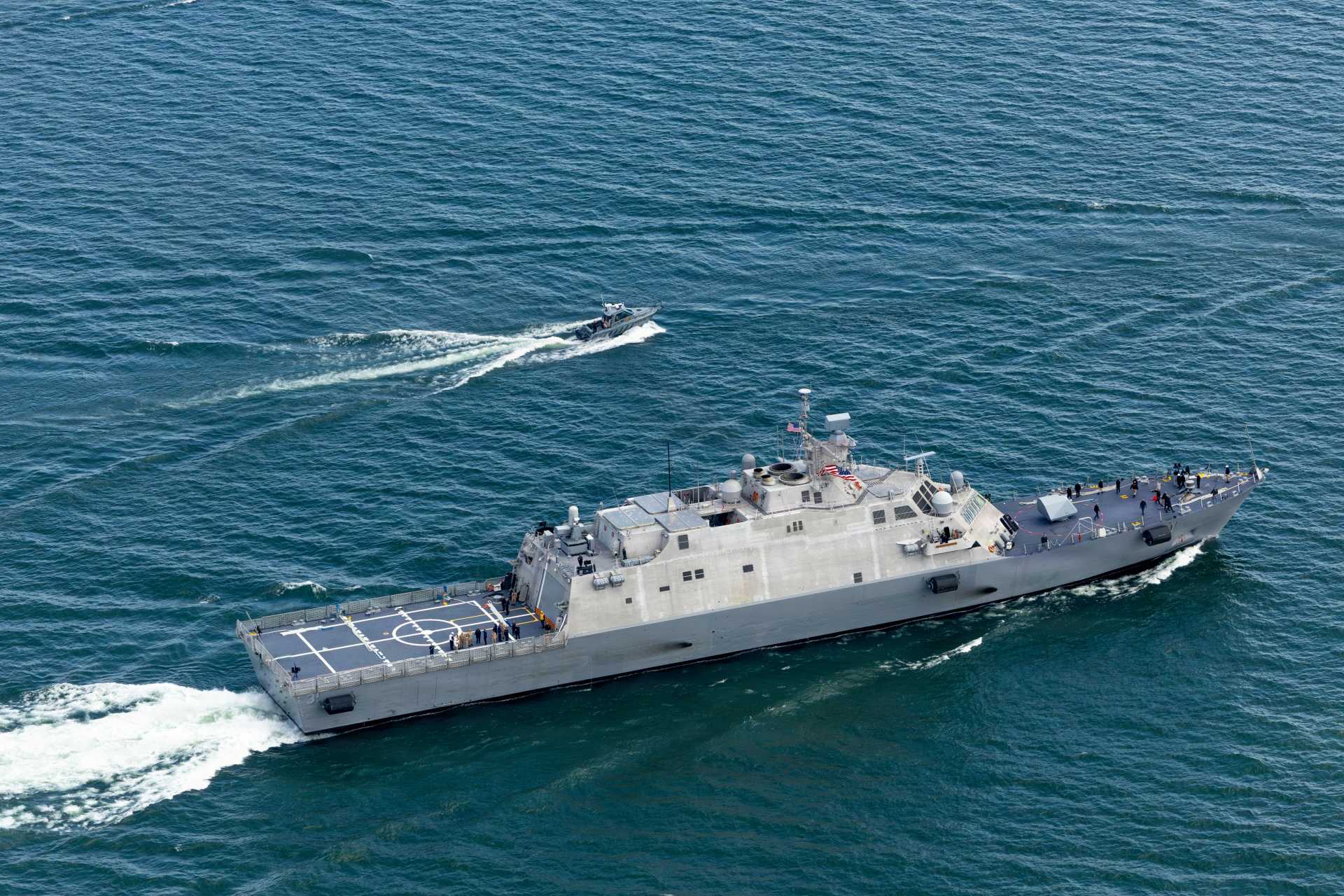 Final Freedom-Class Littoral Combat Ship USS Cleveland Delivered as U.S ...