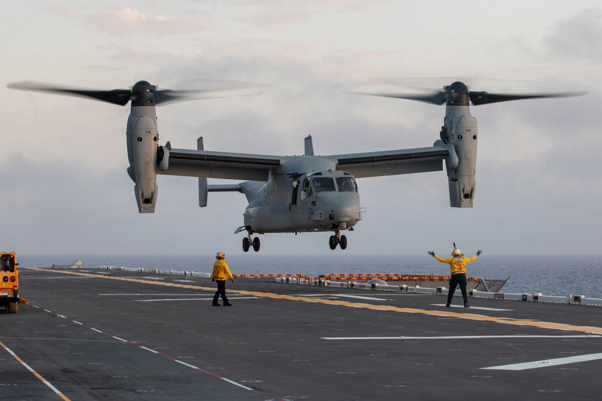 US Navy deploys USS Tripoli to execute flight operations during Project ...