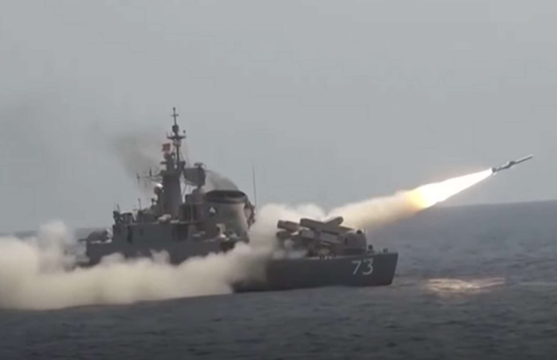 Iran Navy fires cruise missiles in first major strategic exercise after ...