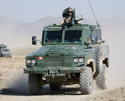 RG-31 Nyala VBL patrol wheeled armoured vehicle Canada Canadian Army ...