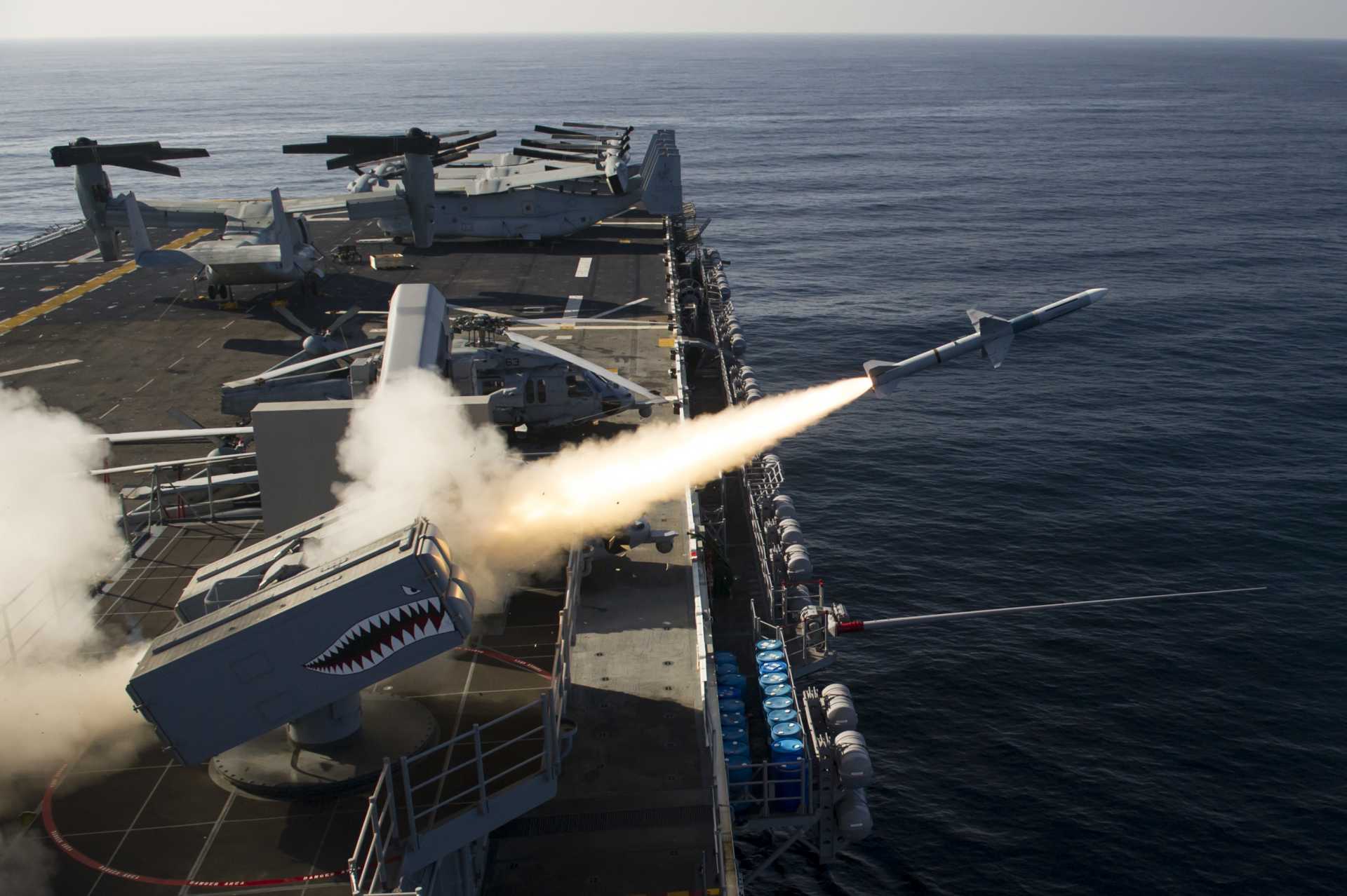 RIM-7 Sea Sparrow Surface-to-Air Missile