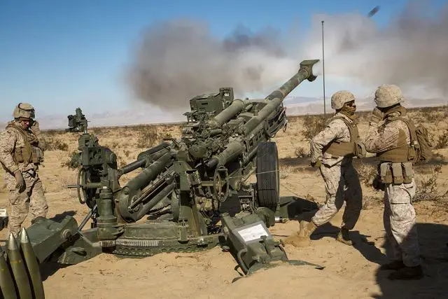 M 777 A 2 LW 155 155 Mm Lightweight Towed Howitzer US Army United ...