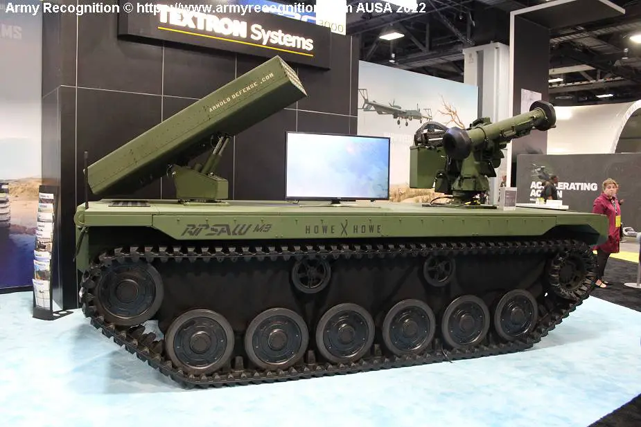 Textron Systems presents at AUSA 2022 Ripsaw M3 technology demonstrator ...