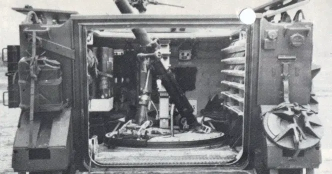 M106 tracked armoured vehicle mortar carrier US army United States ...