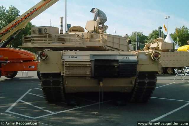 M1A1 Abrams main battle tank technical data sheet specifications ...