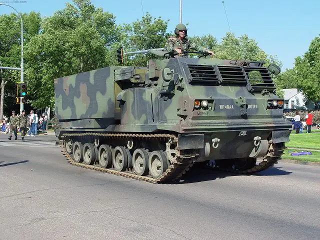 M270A1 MLRS Multiple Launch Rocket System technical data sheet ...