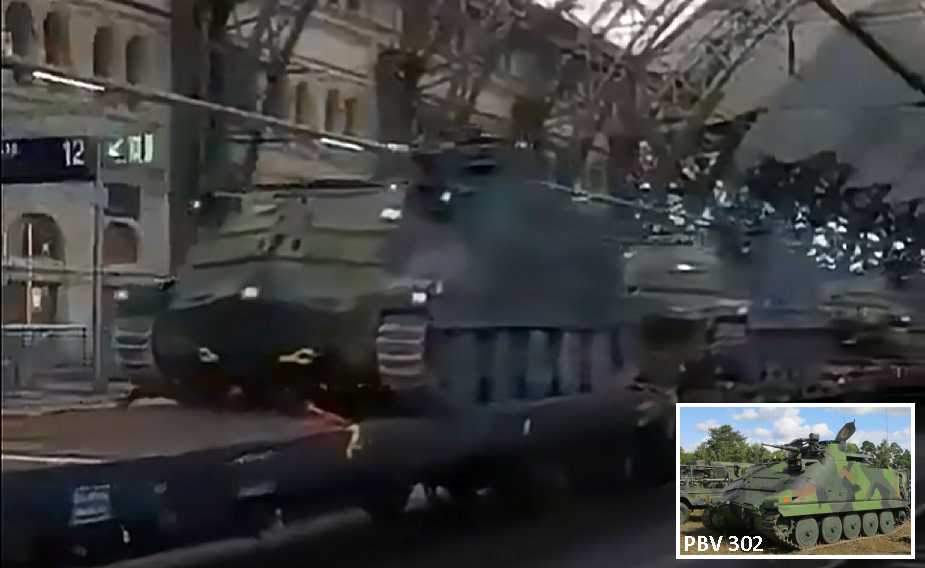Breaking News: Swedish PBV 302 Armored Personnel Carriers on Their Way ...