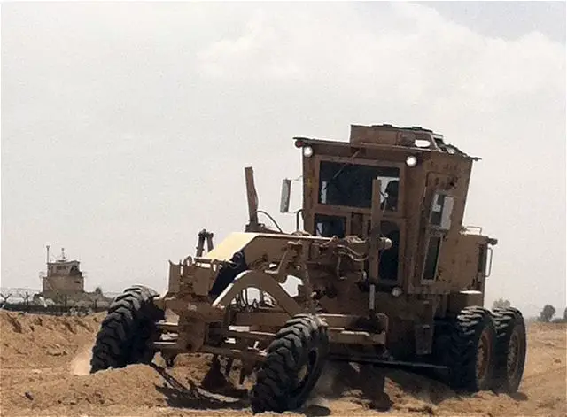 army road grader