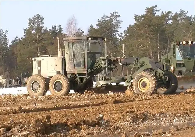 army road grader
