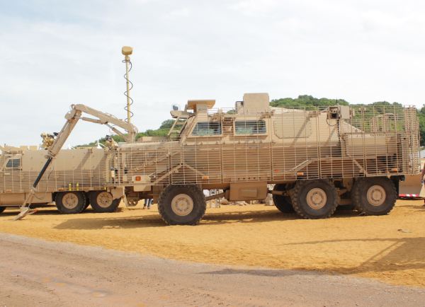 Buffalo A2 MPCV Mine Protected Clearance vehicle data sheet ...