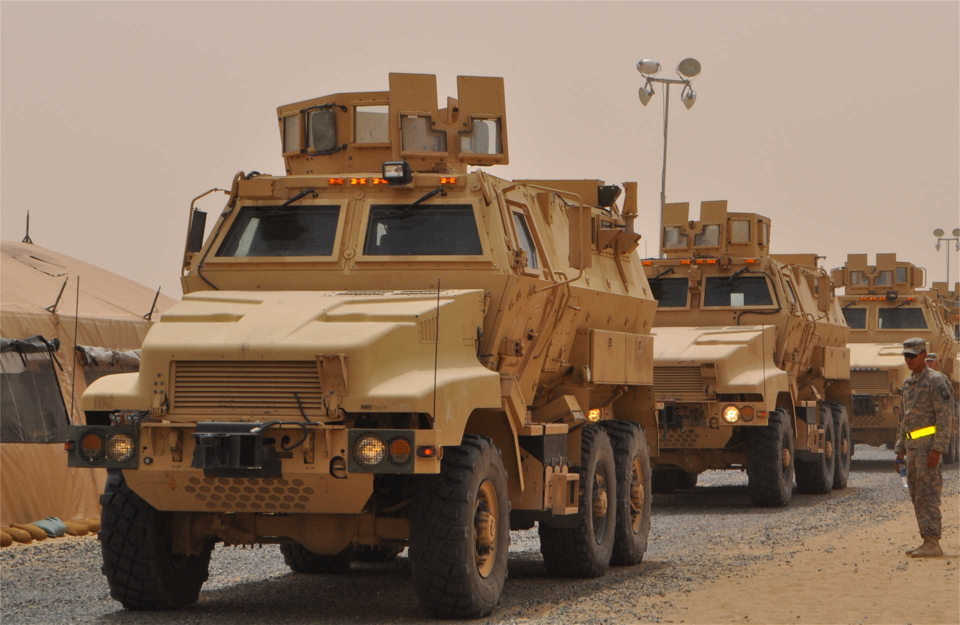 Caiman 6x6 MRAP Mine Resistant Ambush Protected armored personnel ...