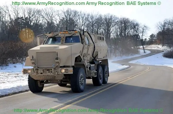Caiman MTV MRAP BAE Systems Multi-Theater armoured vehicle data sheet ...