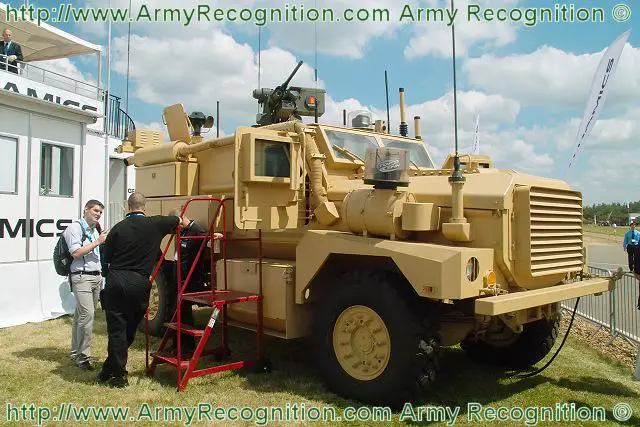 Cougar H 4x4 MRAP Cat I personnel carrier technical data sheet ...