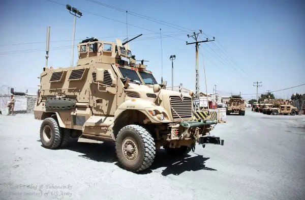 International MaxxPro Navistar MRAP mine protected vehicle data sheet ...