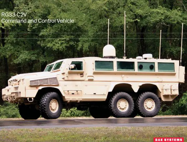RG-33 C2V MRAP