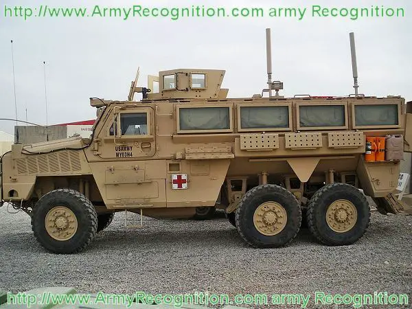 RG33 RG-33 HAGA Heavily Armoured Ground Ambulance data sheet ...