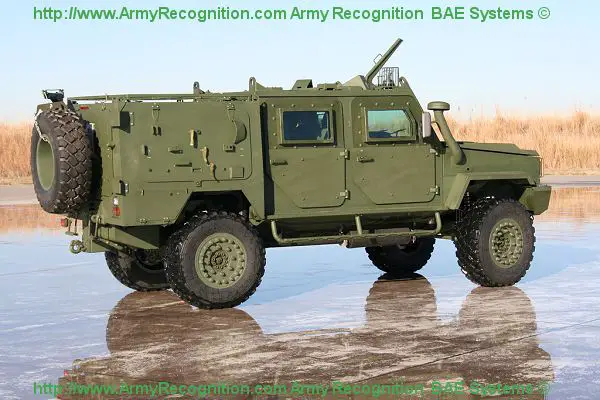 RG Outrider BAE Systems armoured utility light patrol vehicle data ...
