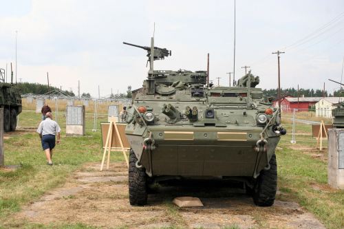 Stryker RV M1127 General Dynamics reconnaissance wheeled armoured ...