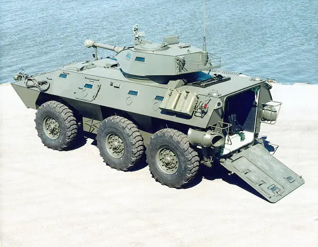LAV-300 V-300 Cadillac Cage Textron light wheeled armoured vehicle US ...
