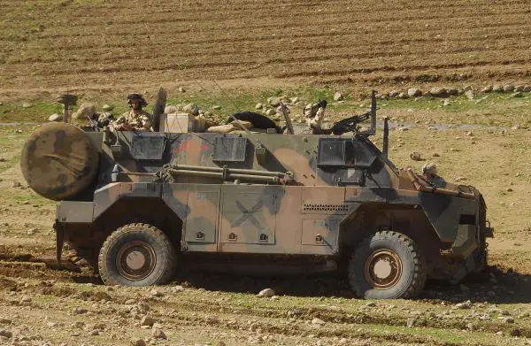 Bushmaster Thales armoured vehicle technical data sheet description ...
