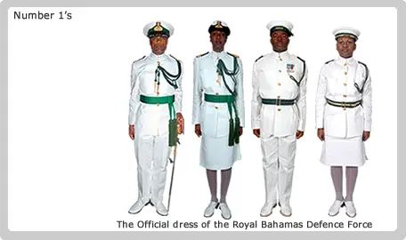 Bahamas Police Defence Force Army ranks military combat field uniforms ...