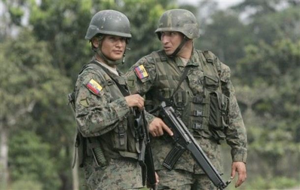 Ecuador Ecuadorian army ranks combat field military dress uniforms ...