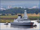 DRAGON the fourth Type 45 anti-air warfare destroyer built by BAE ...