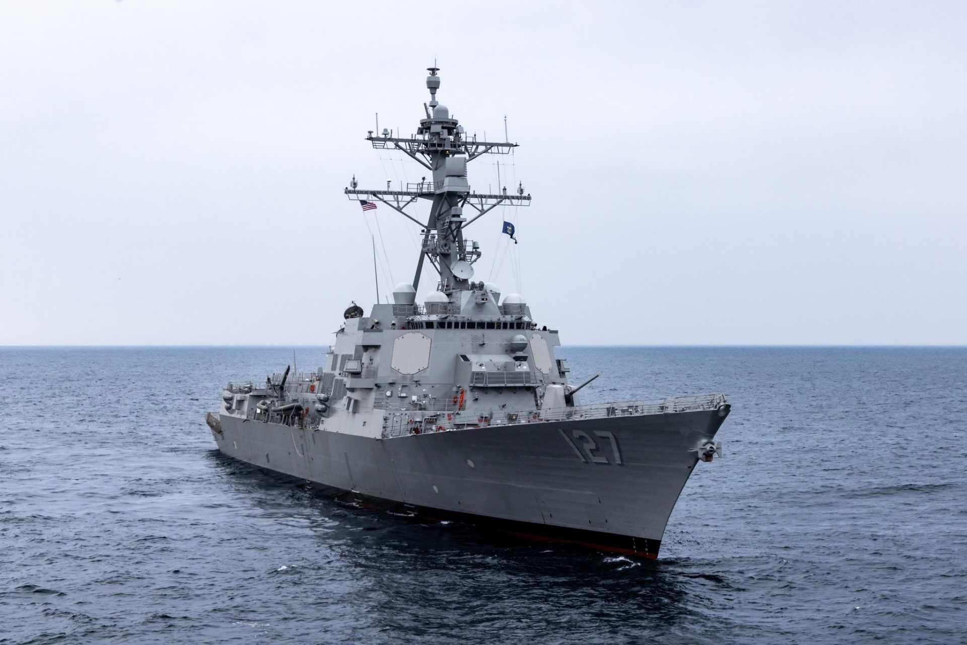 US Navy accepts accelerated delivery of final Flight IIA destroyer USS ...