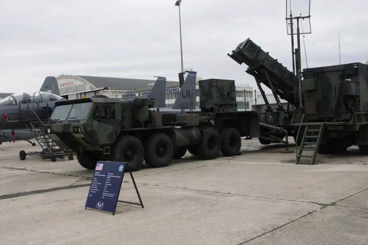 M901 missile launcher unit Patriot