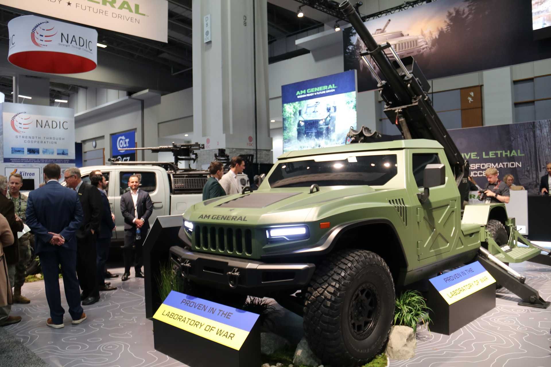 AUSA 2025: AM General Redefines Light Artillery with Next-Gen Hawkeye 105mm Mobile Howitzer