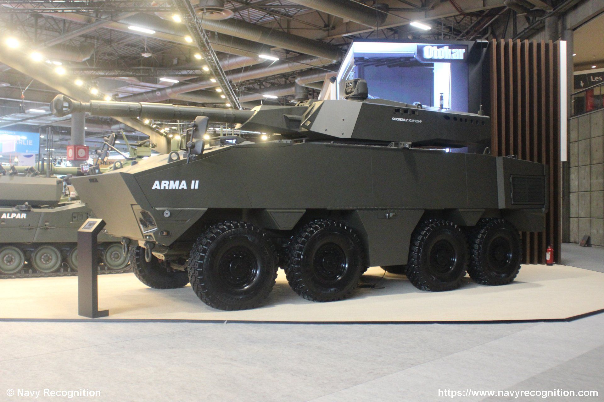 Otokar presents new military vehicles at Eurosatory 2024