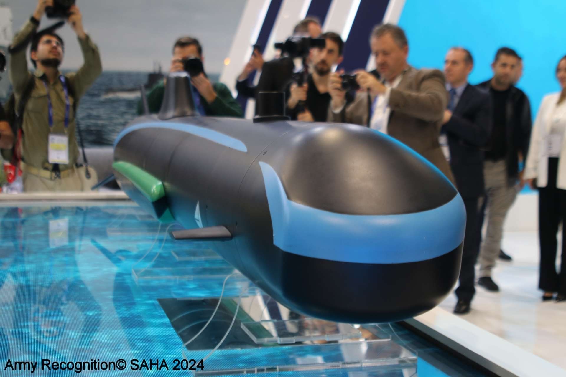 First Look at STM's new Unmanned Underwater Vehicle NETA at SAHA EXPO