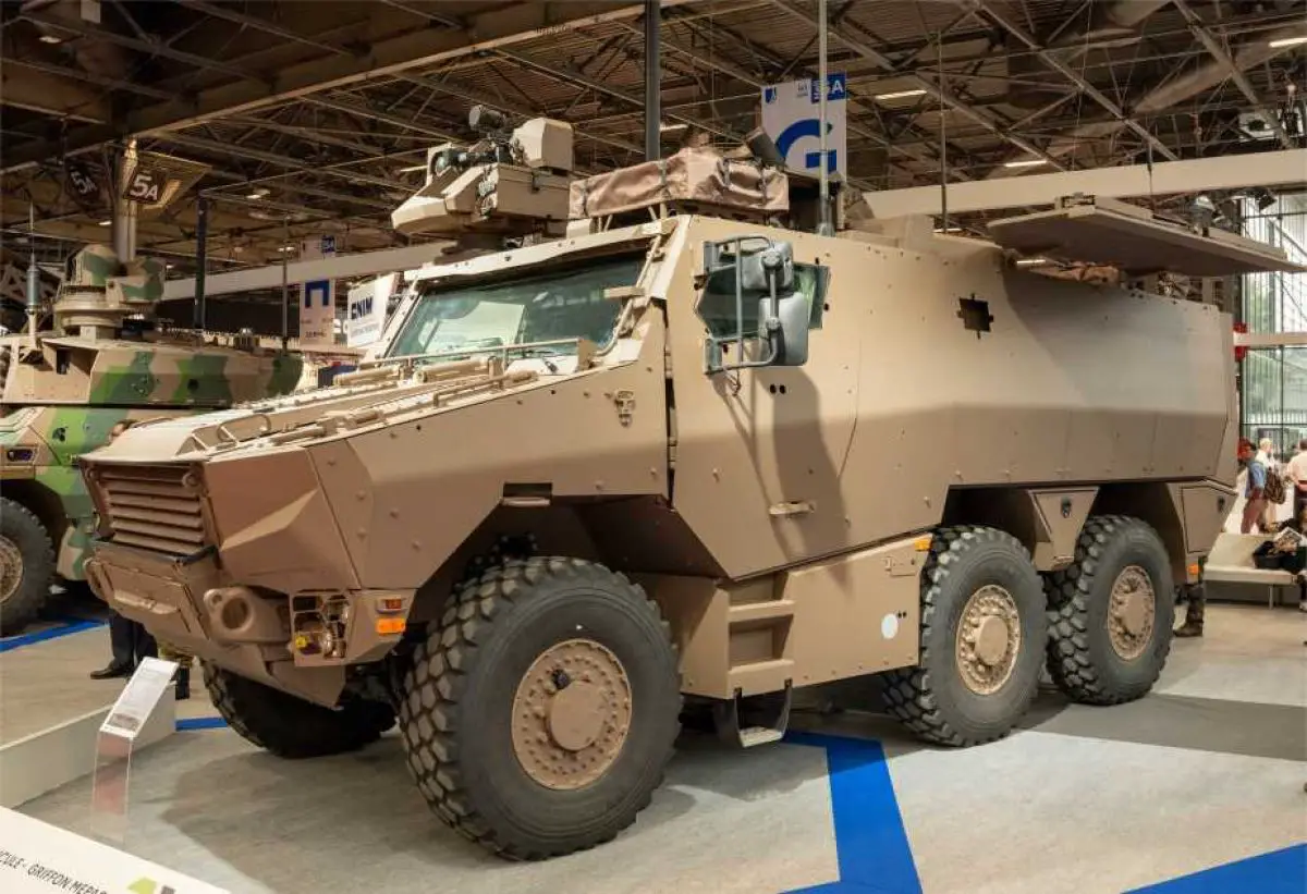 Griffon MEPAC 120mm mortar carrier