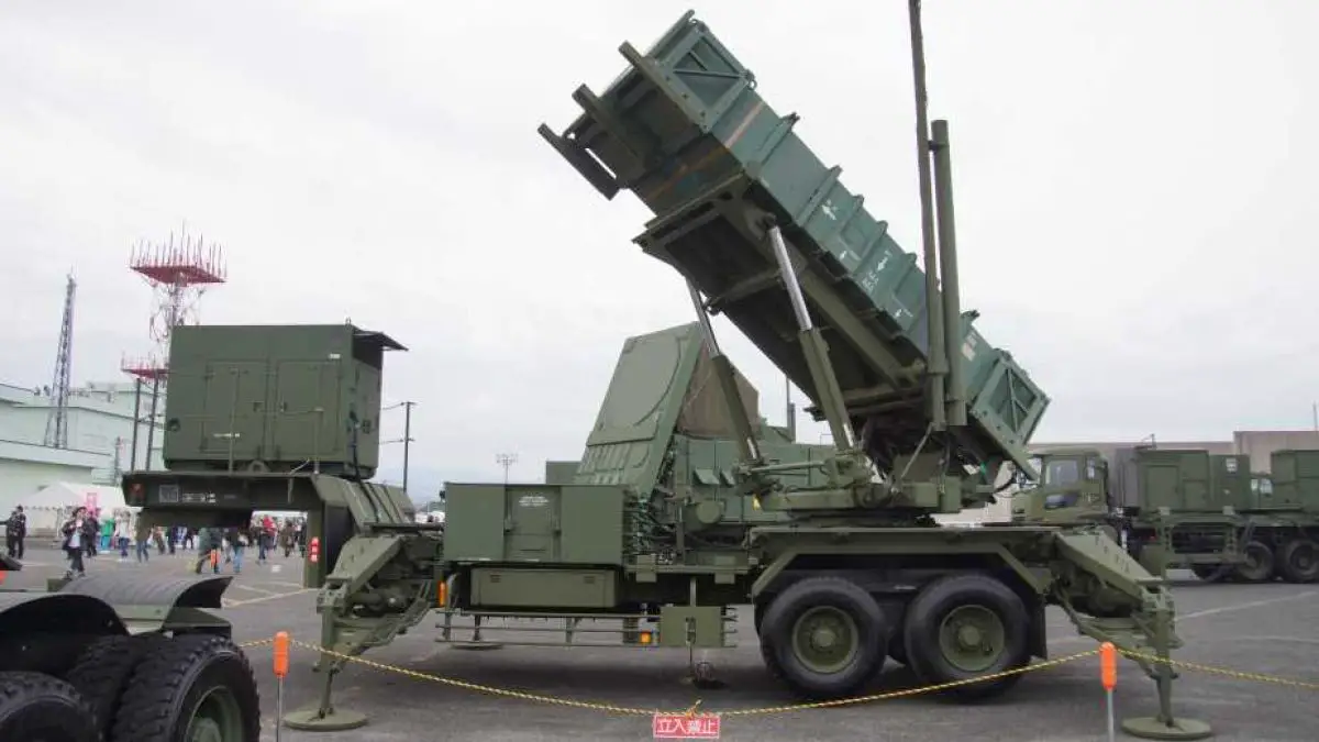 M901 missile launcher unit Patriot