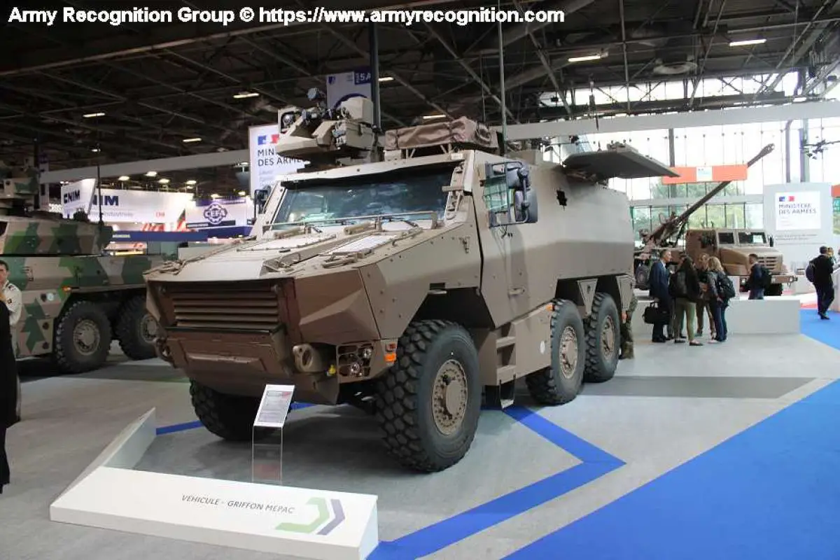 Griffon MEPAC 120mm mortar carrier