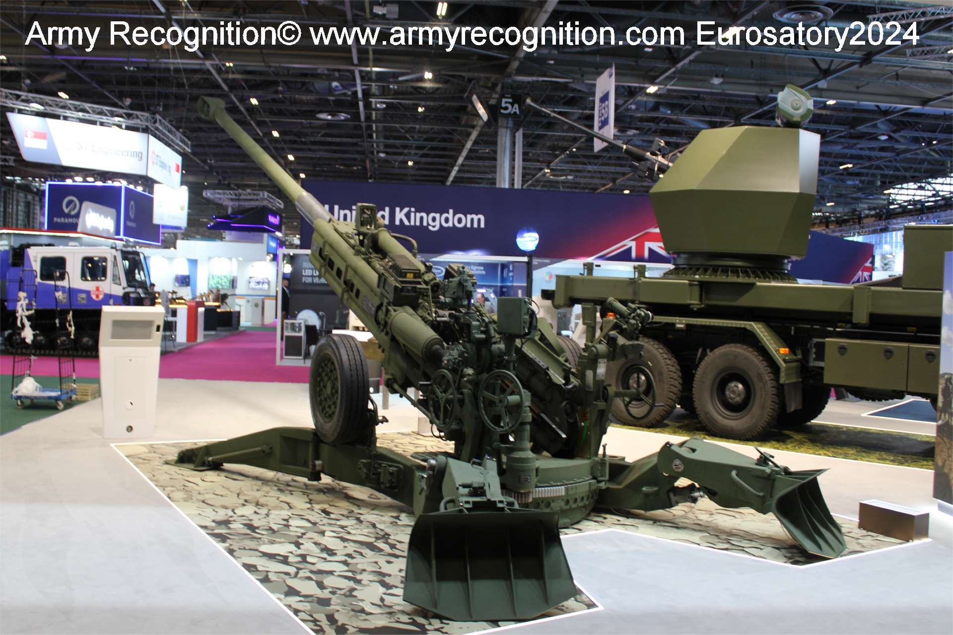 BAE Systems Showcases M777A2 155mm Howitzer Successfully Used in Ukraine at Eurosatory 2024